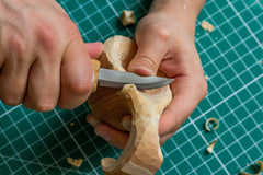 Professional wood carving set 3 tools with stropping accessories ...